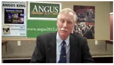 Angus King's Book Tour, and other weirdness - The Maine Wire