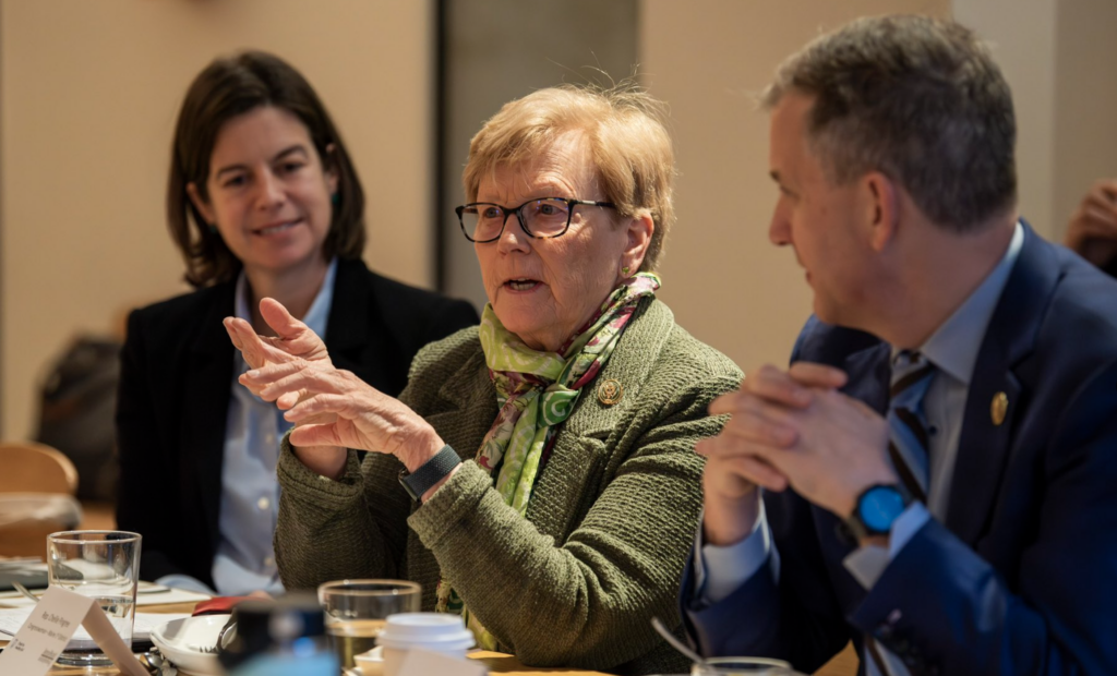 Chellie Pingree Flies Business Class for Billionaire-Funded Luxury ...