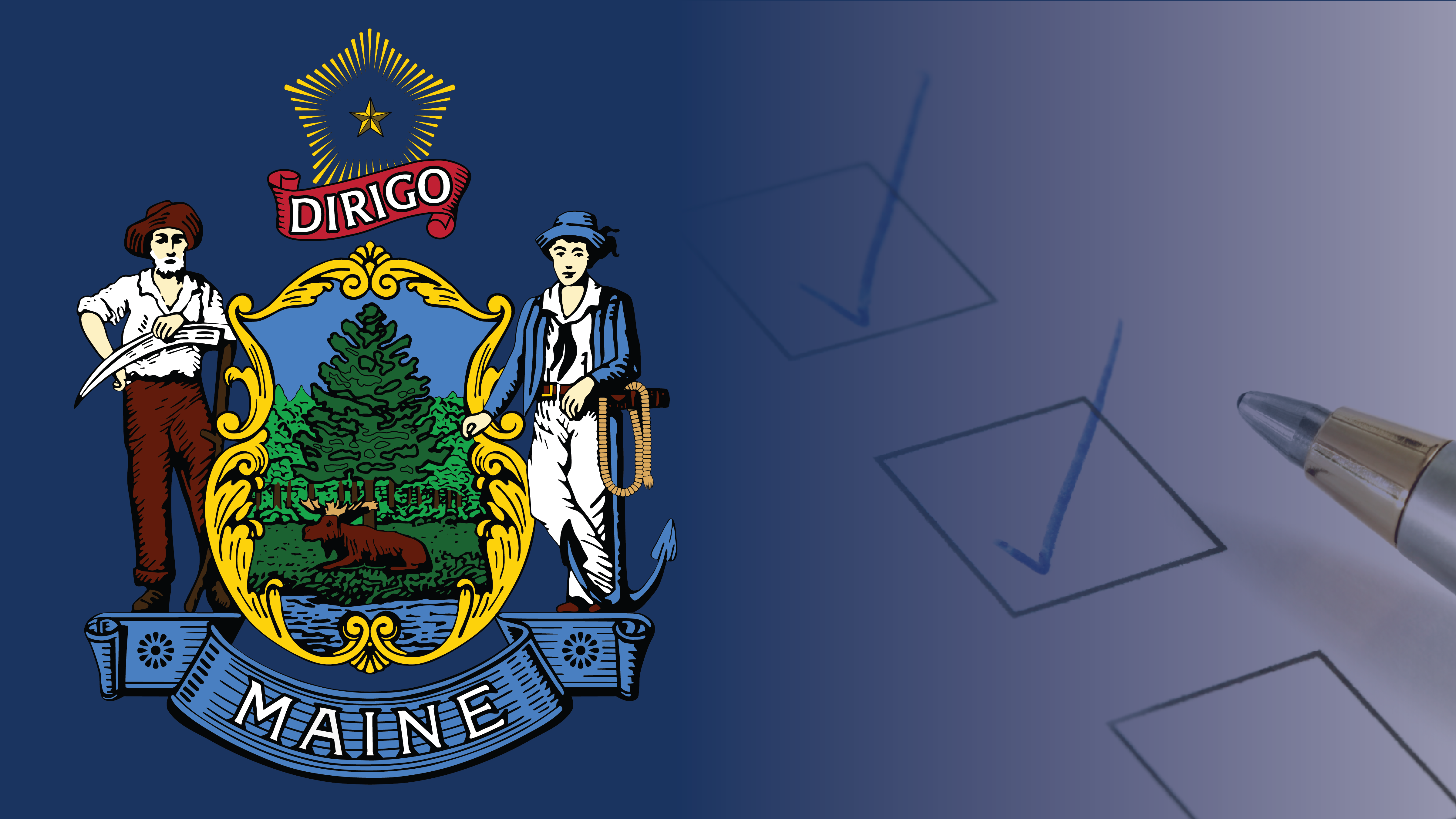 Mainers Narrowly Reject Redesigned State Flag, Overwhelmingly Approve Limits on Super PAC ...