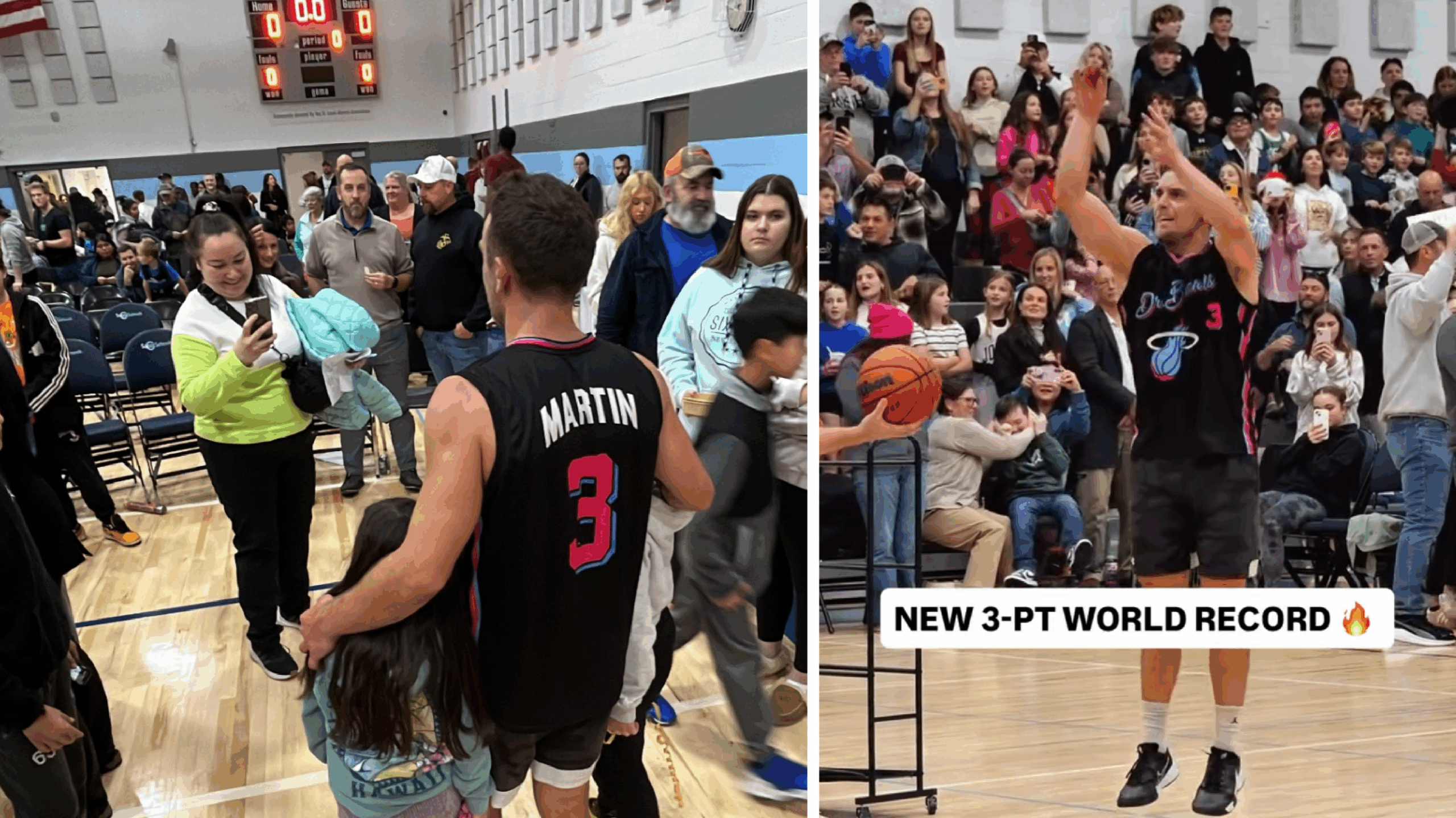 Saco Teacher Sets Third Guinness World Record with Marathon Three-Point ...