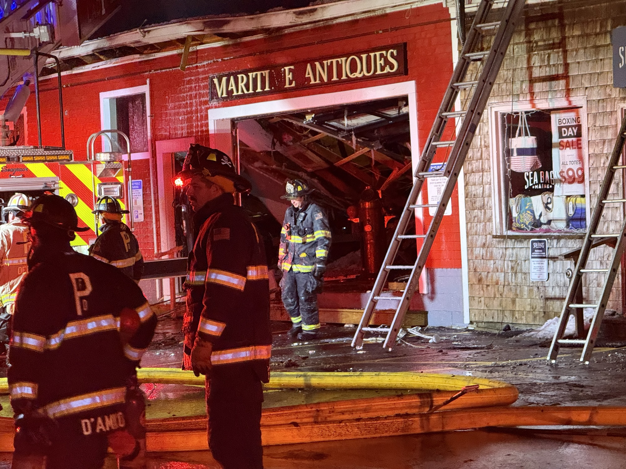 Third-Alarm Fire Engulfs Portland’s Working Waterfront, Damages ...